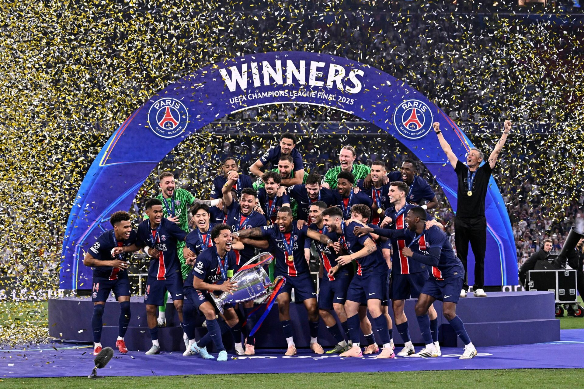 Tous les fonds d'écran de la finale de la Ligue des Champions PSG Inter Milan 2025 - Cinerama